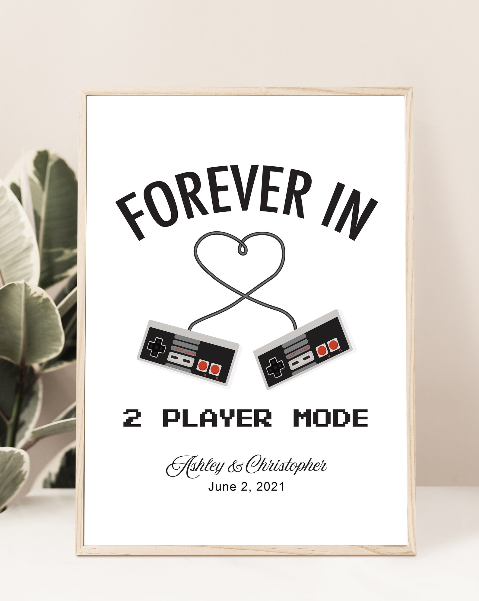 Video Game Wedding Geek Wedding Gaming Art Gift for - Etsy Canada