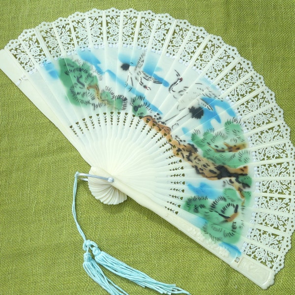 Hand Painted Fan - Etsy