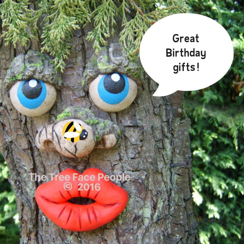 Tree Faces - Etsy