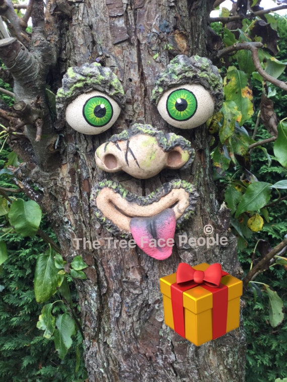 Outdoor Garden Decoration Tree Face Tree Hugger Outdoor - Etsy