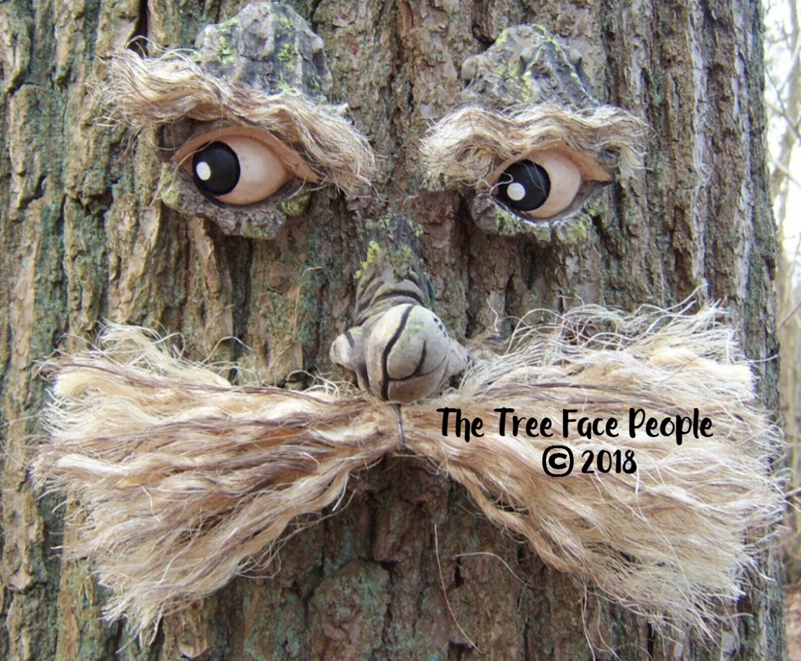 Tree Face Outdoor Garden Decoration Mothers Day Outdoor - Etsy