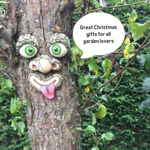 Outdoor Garden Decoration Tree Face, Tree Hugger, Outdoor Sculpture ...
