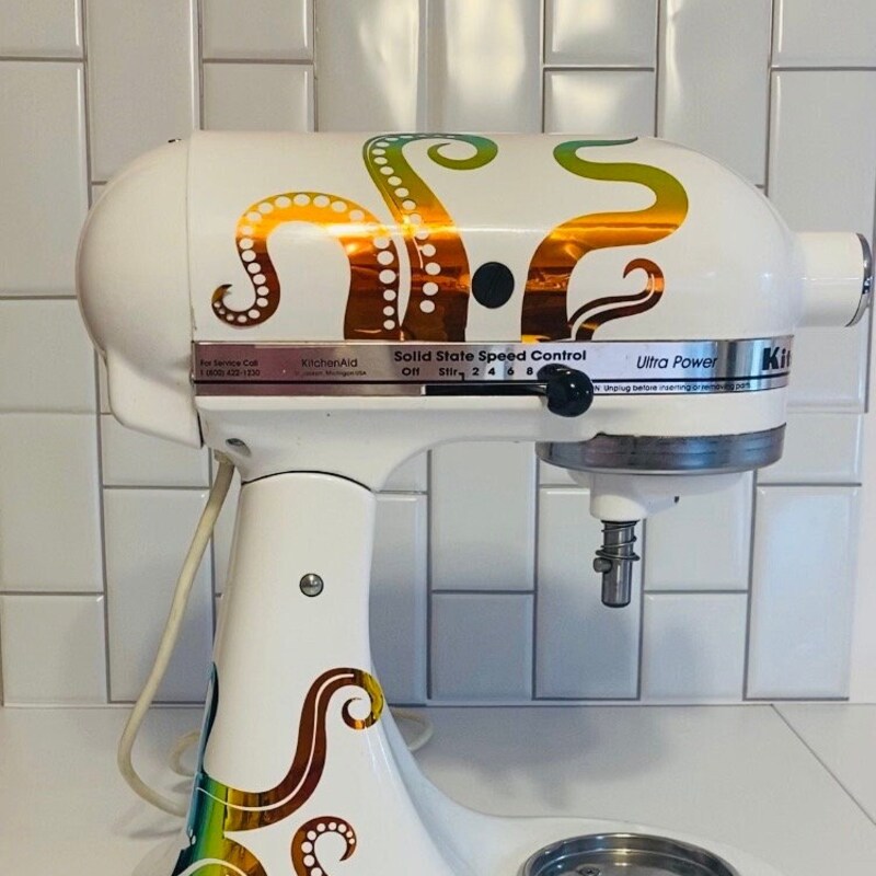 Kitchenaid Mixer Decals - Etsy