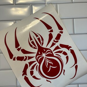 Vinyl Spider Hood Decal Mechanical Spider, Alien Spider, Steam Punk ...