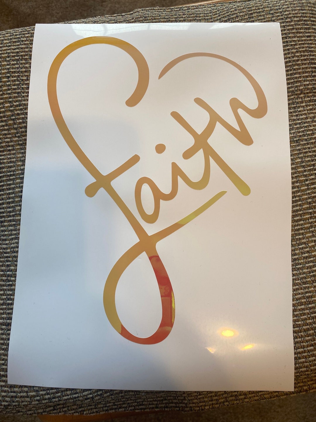 Faith Decal, Religious Decal, Christian Decal, Christian Car Decal ...