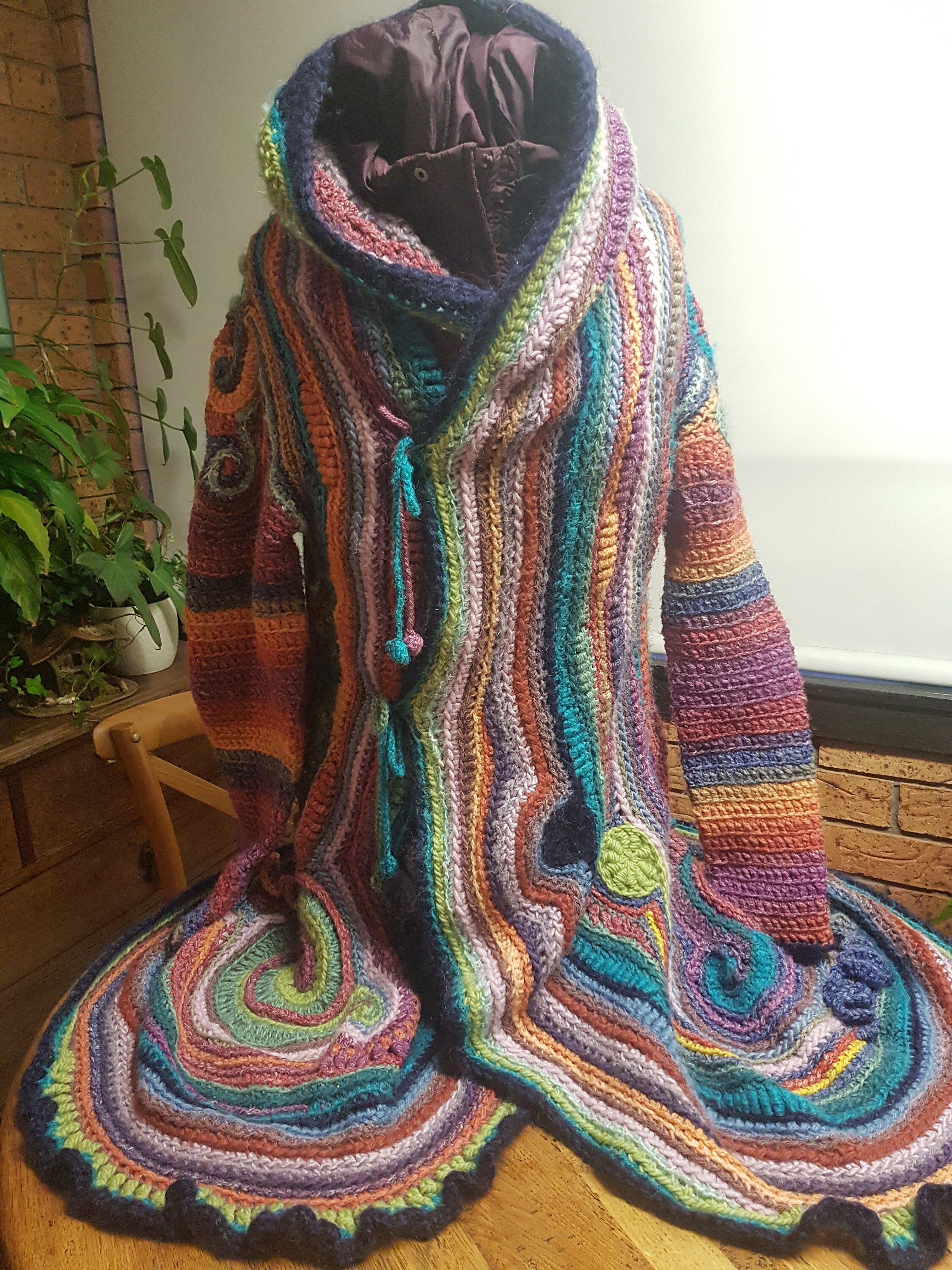 Unique Crochet Boho Coat - Etsy