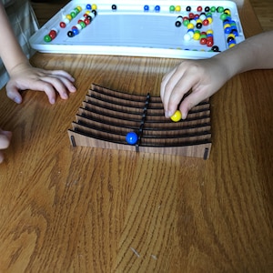 4 in a Roll Marble Game SVG-PDF Laser Cut File Instant Download Sized ...