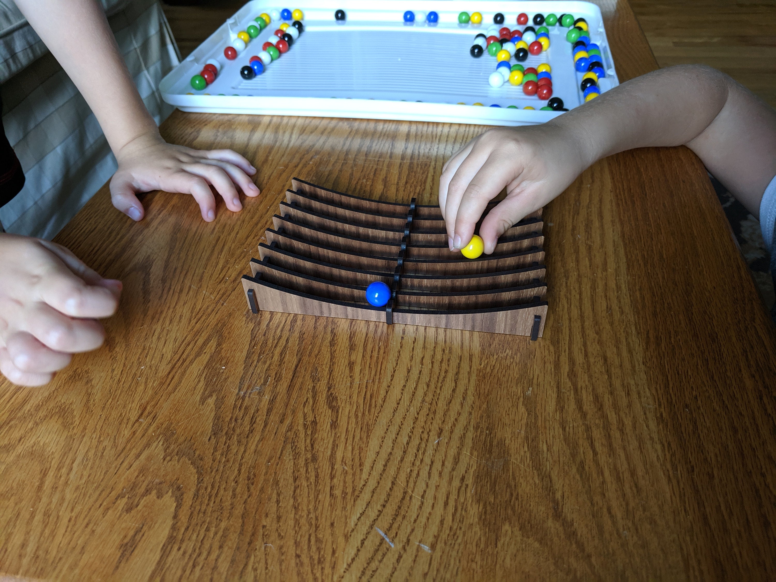 4 in a Roll- Marble Game SVG-PDF Laser Cut File Instant Download Sized ...