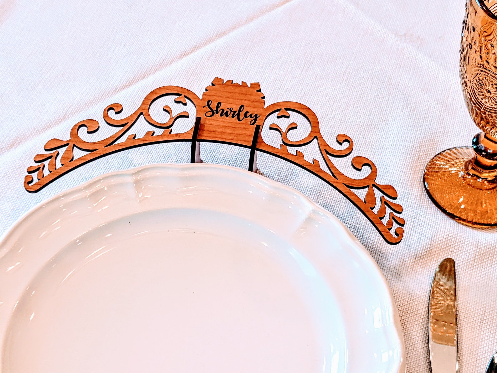 Monogram Place Setting Instant Download SVG PDF A-Z - Etsy