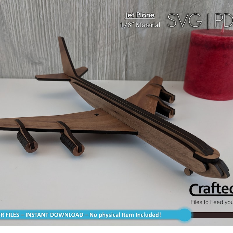 3d Airplane Svg File - Etsy