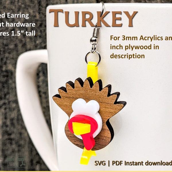 Thanksgiving Earrings - Etsy