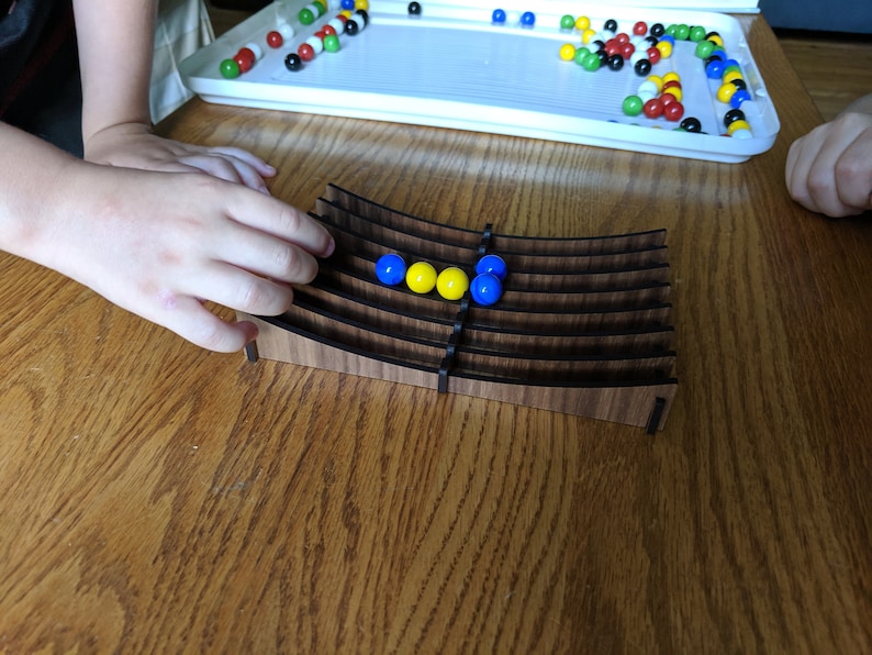 4 in a Roll- Marble Game SVG-PDF Laser Cut File Instant Download Sized ...