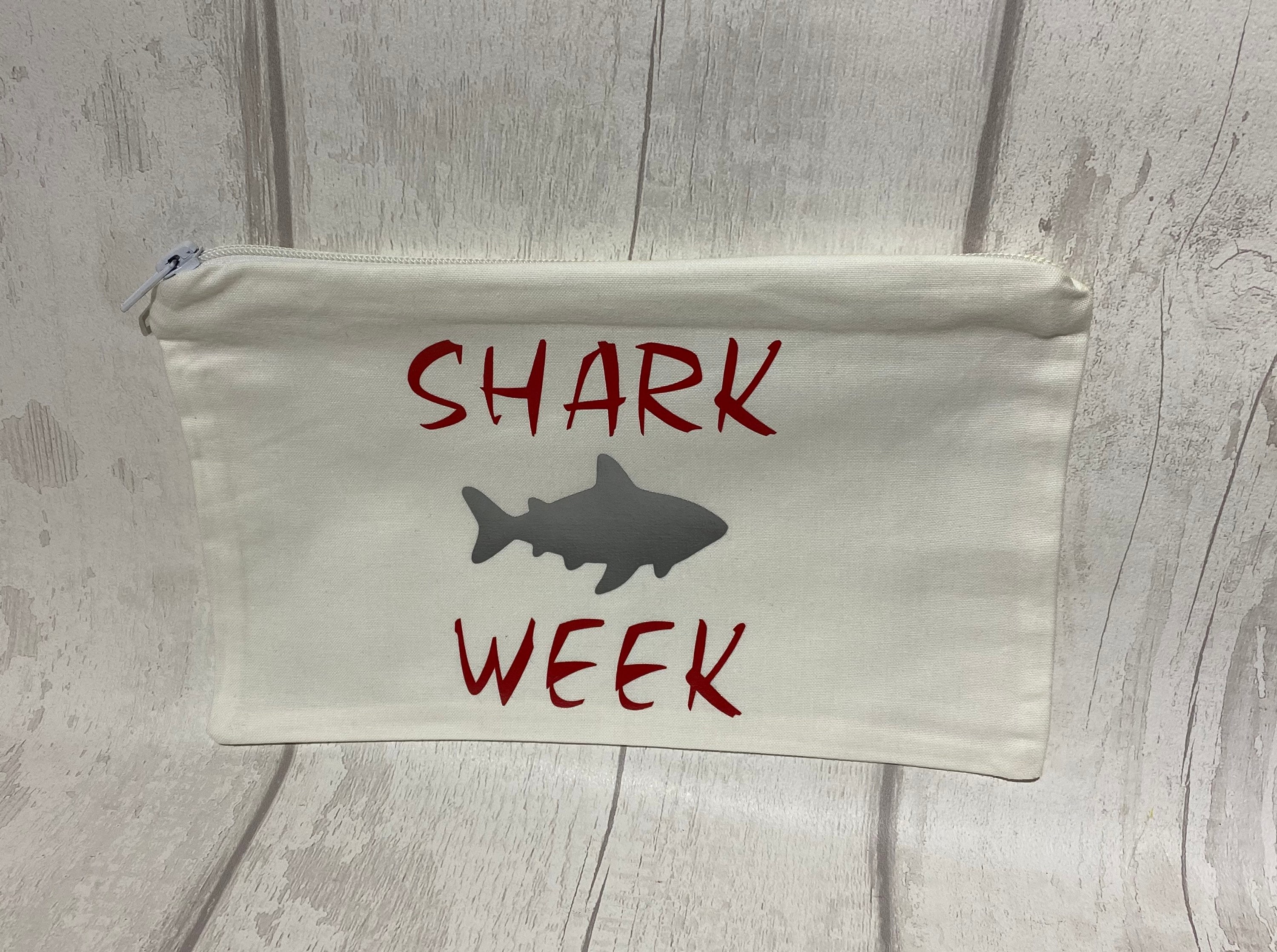 Shark Week Sanitary Towel Case, Shark Week Tampon Pouch, Feminine ...