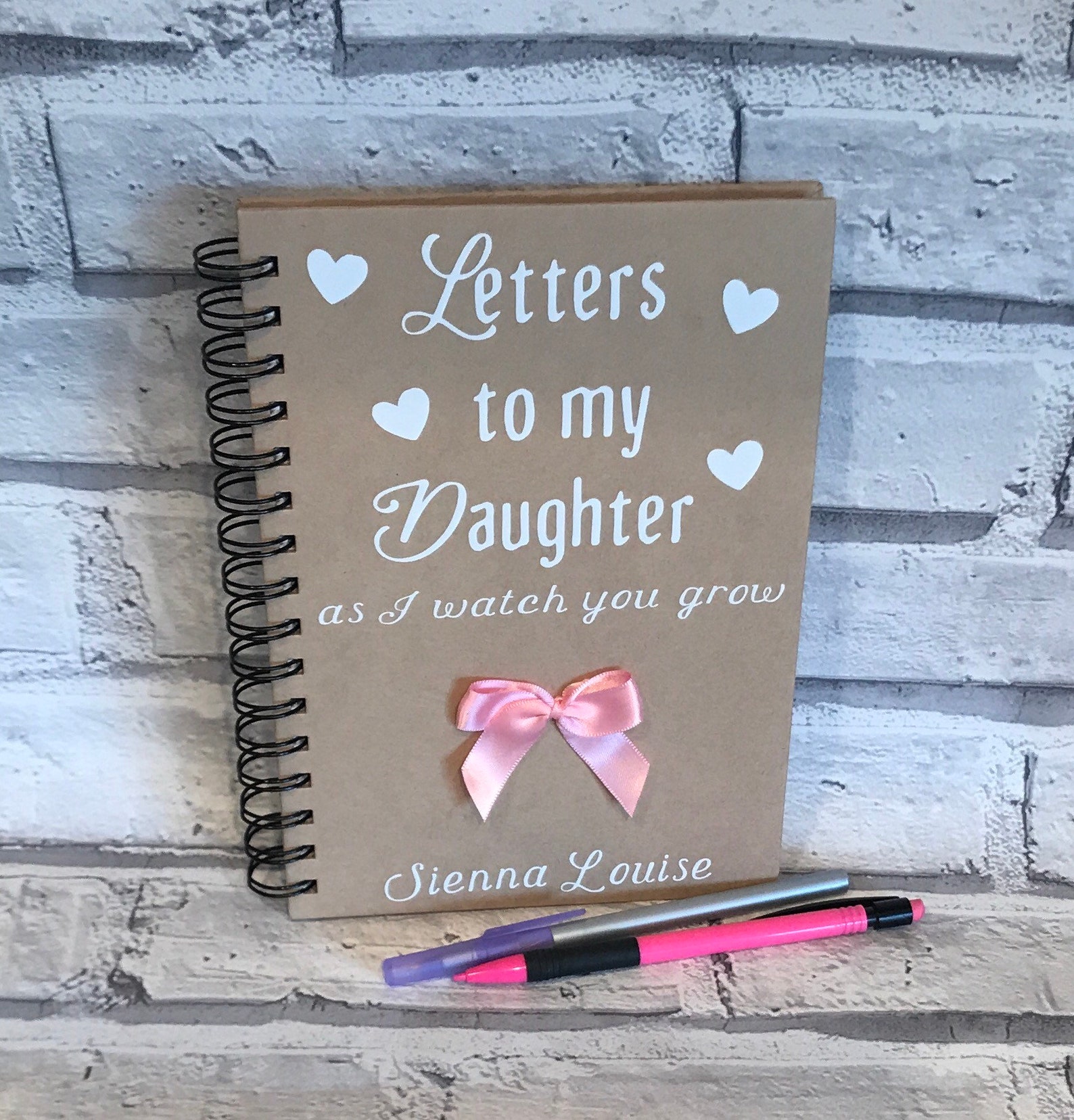 Letters to My Daughter Notebook New Baby Gift A5 Lined - Etsy