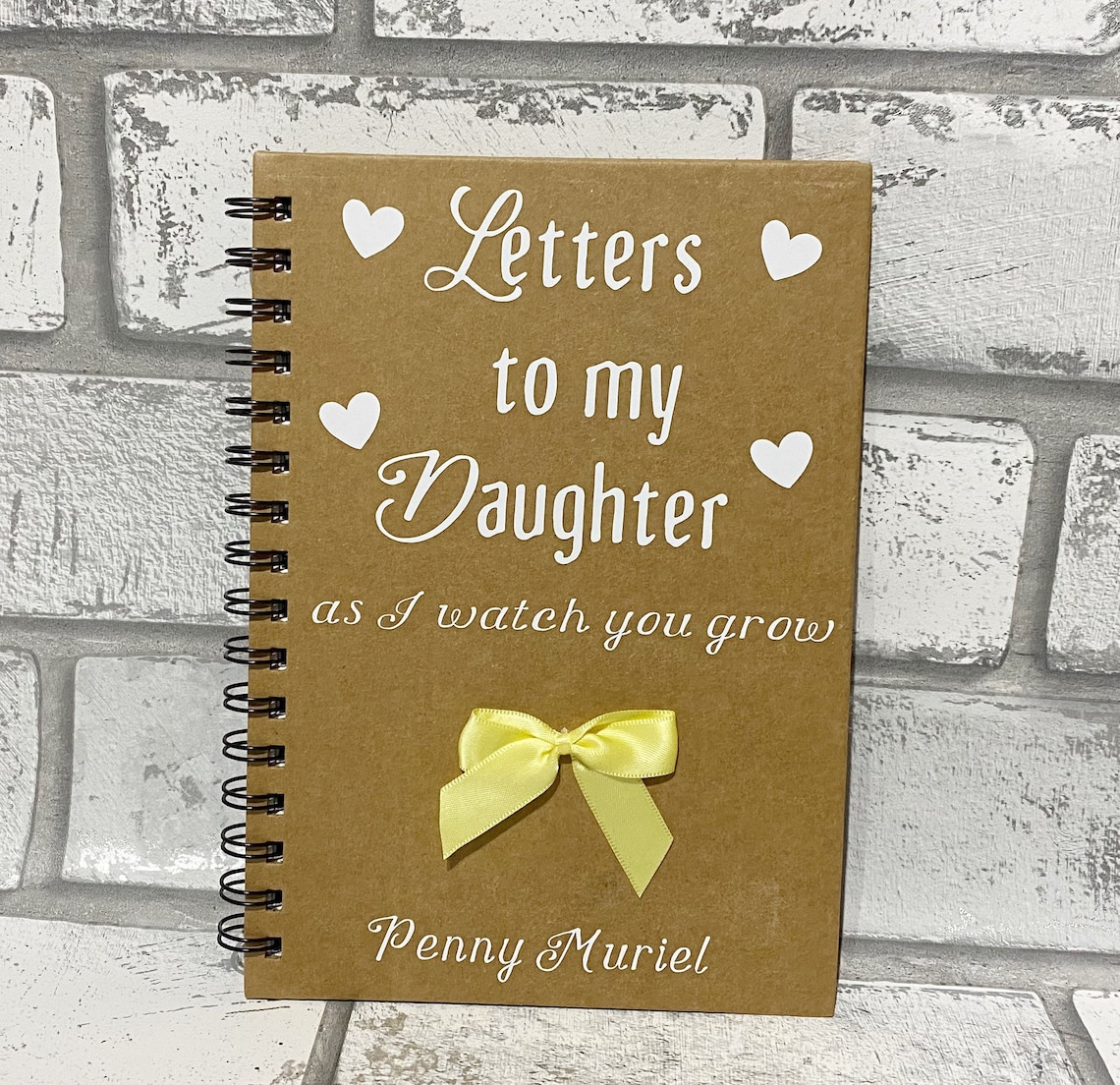 Letters to My Daughter Notebook New Baby Gift A5 Lined - Etsy