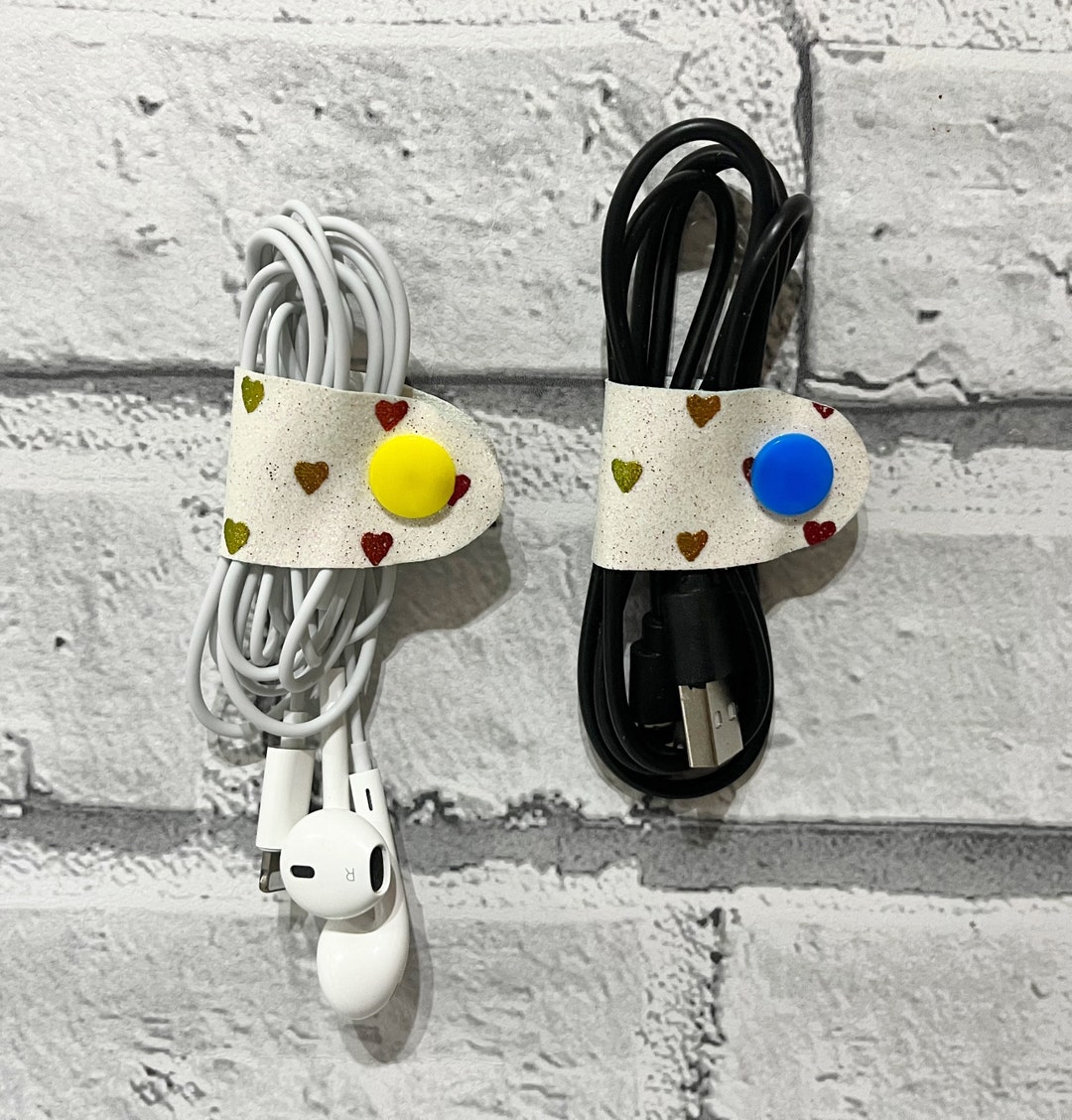 Cable Tidy Set, Cable Organisers, Headphone Tidies, Cable Keeper - Etsy