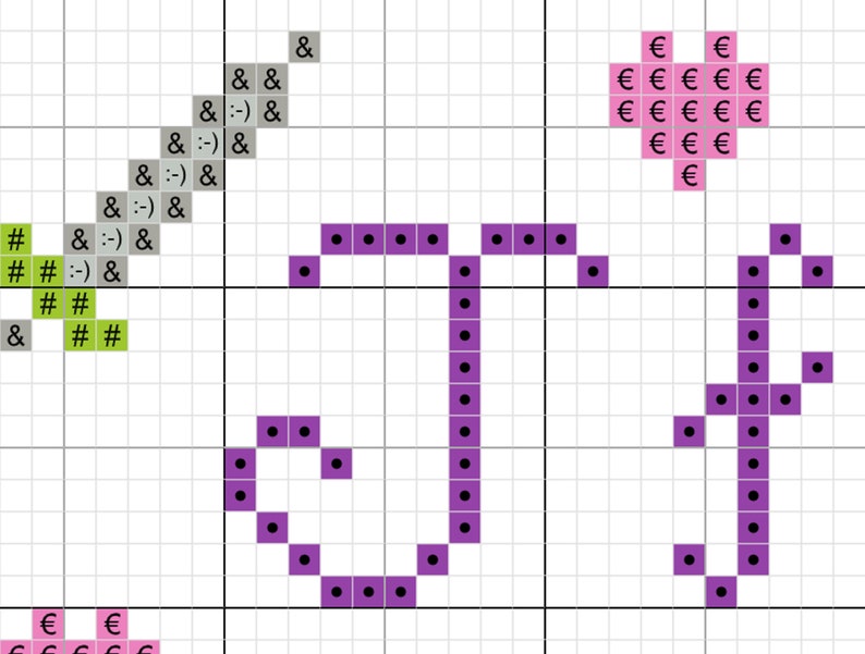 I Fight Invisible Battles Cross Stitch Pattern PDF Instant | Etsy