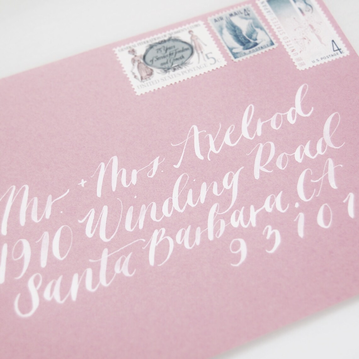Calligraphy Envelope Addressing - Etsy