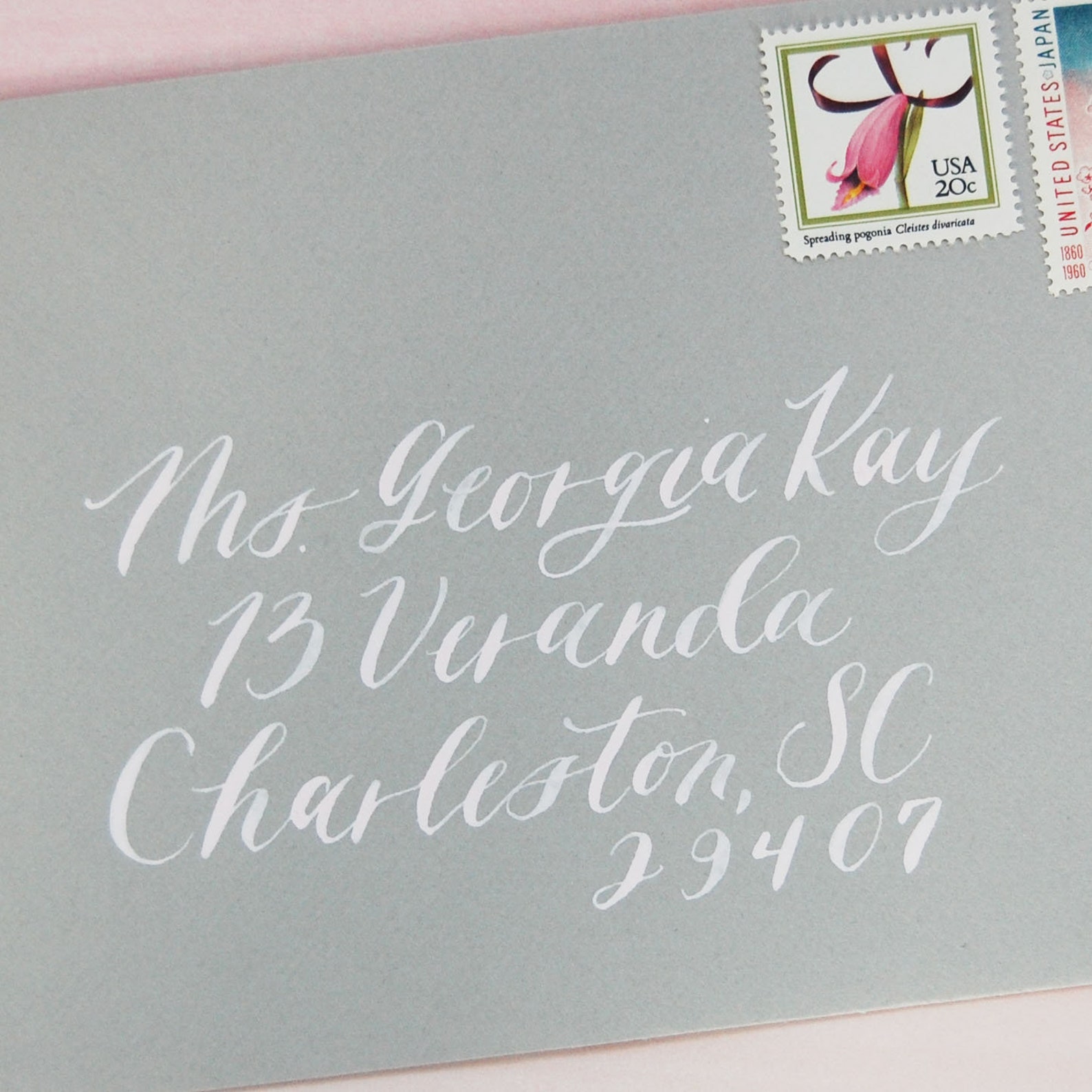 Calligraphy Envelope Addressing - Etsy