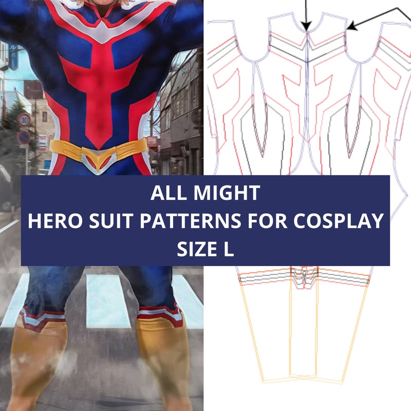 My Hero Academia All Might Cosplay - Etsy