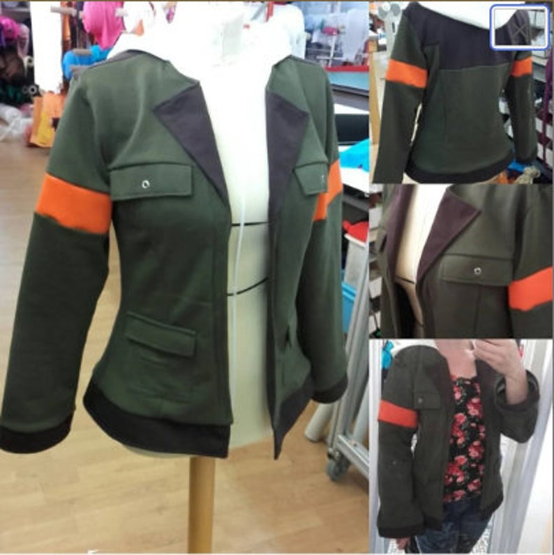 COSPLAY PATTERNS Voltron Lance Jacket Size S/M - Etsy