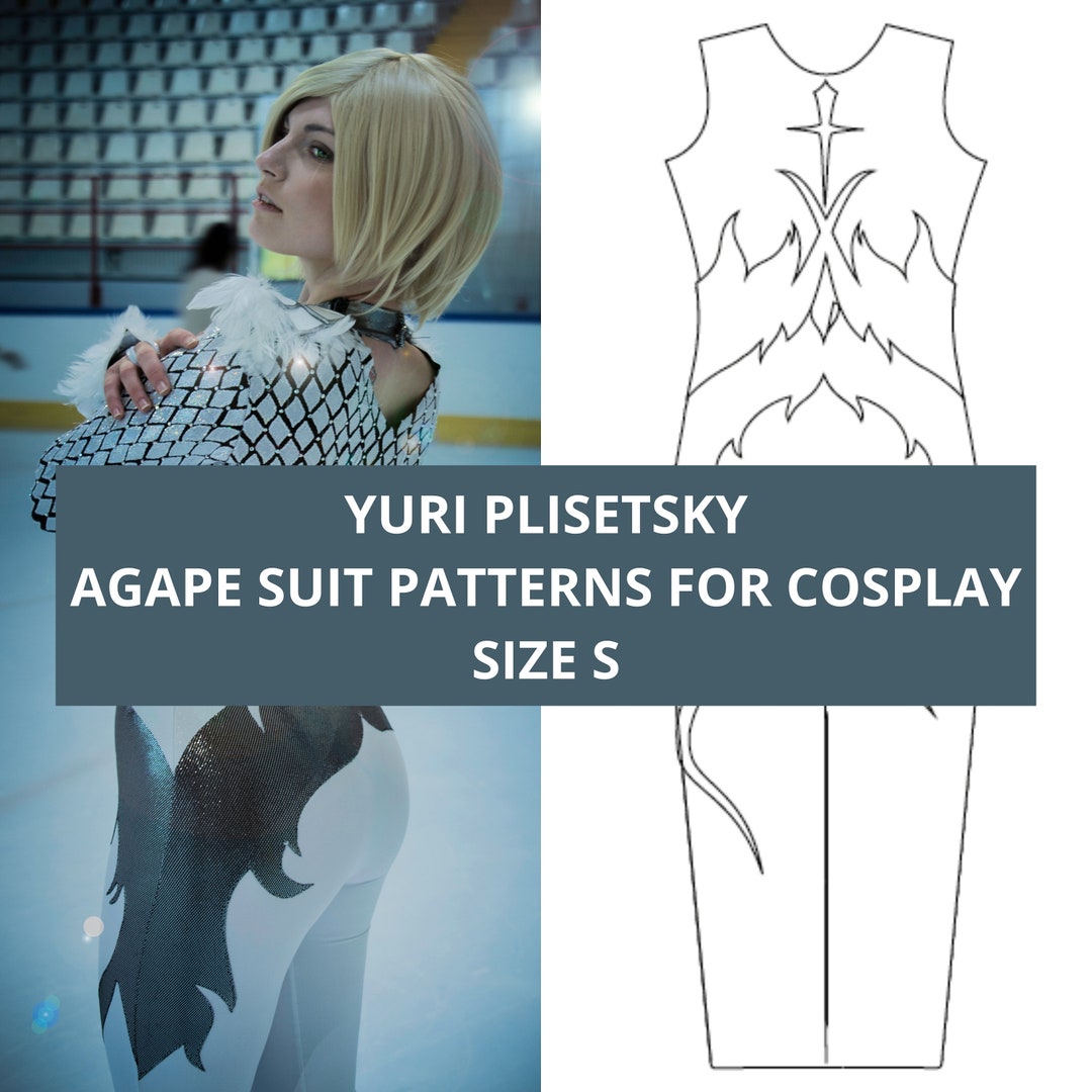 PATRONES COSPLAY - Traje Agape de Yuri Plisetsky - TALLA S - Etsy España