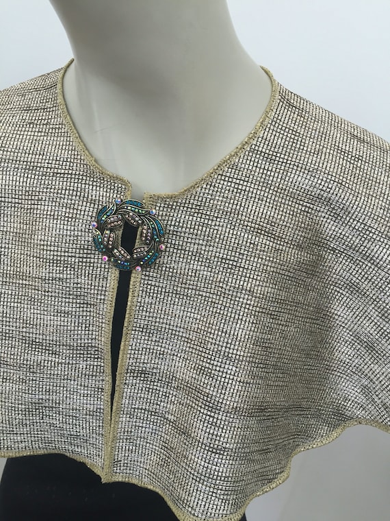 Iridescent Gold Cape. Women's Sparkly Gold Cape. Metallic - Etsy
