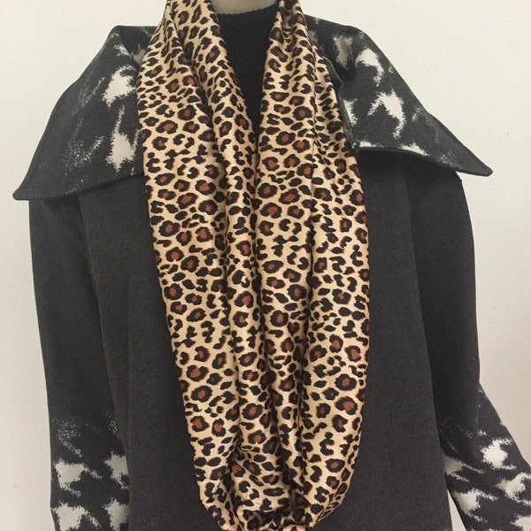 Leopard Print Scarf - Etsy