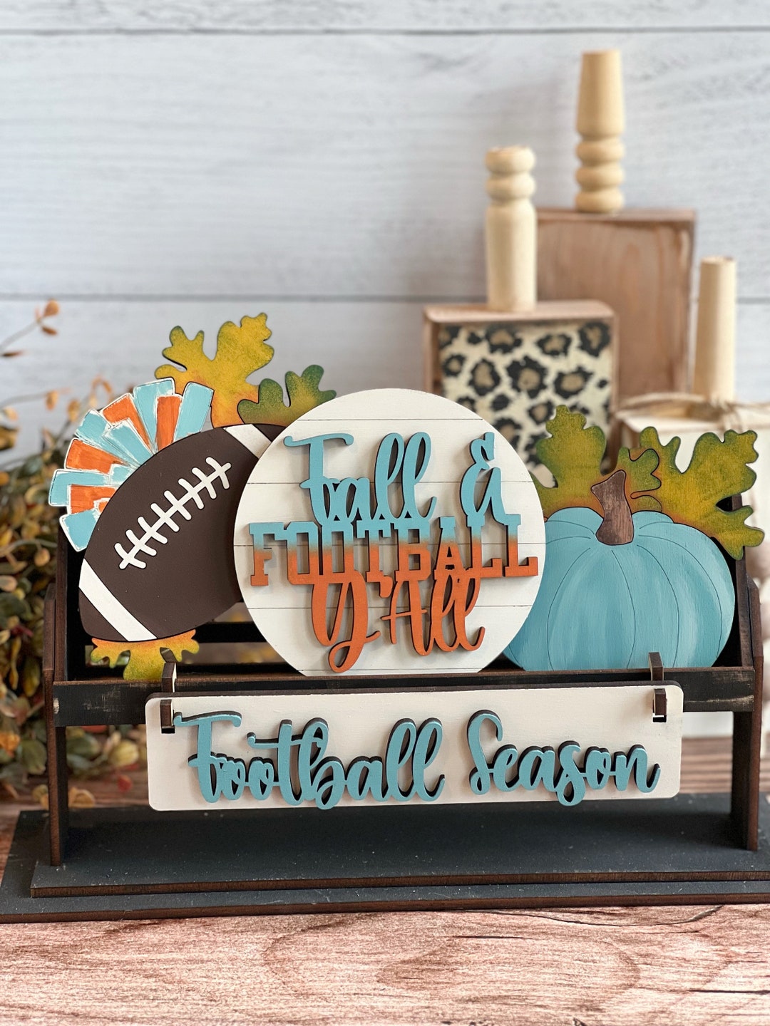 Football Season Interchangeable for Wagon Crate or Riser - Etsy