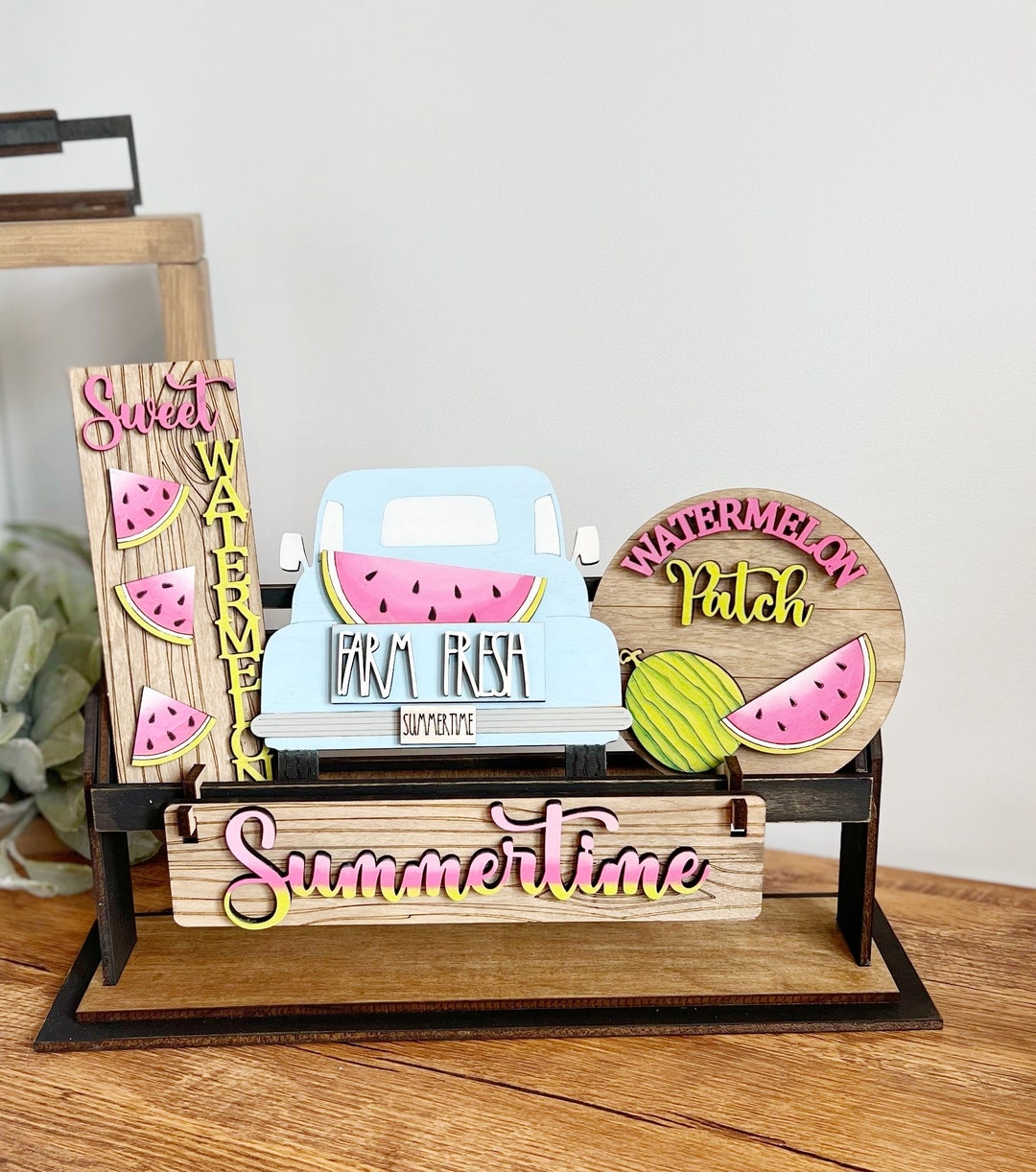 Watermelon Interchangeable for the Wagon Crate or Riser - Etsy