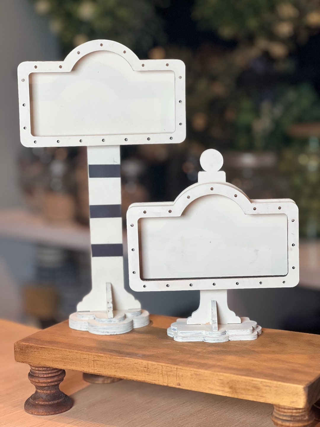 MINI and Tall Table Top Post Drop in Frame - Etsy