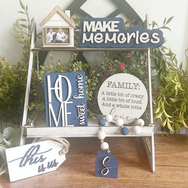 2 Tiered Tray - Etsy