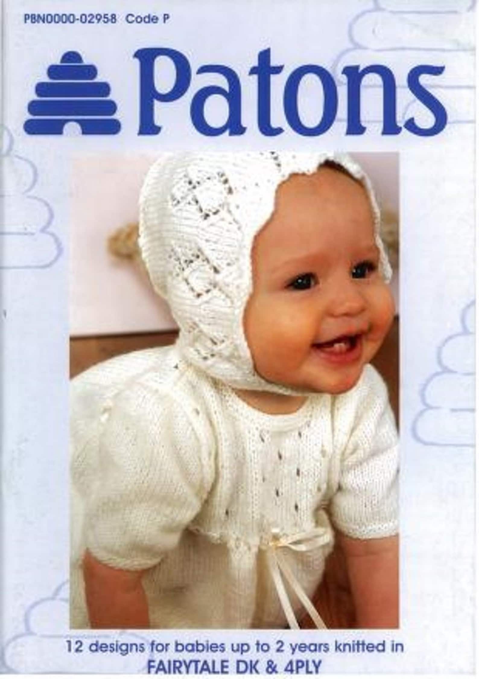 Patons Knitting Patterns "fairy Tale Knits" Baby Knitting, Knitting ...