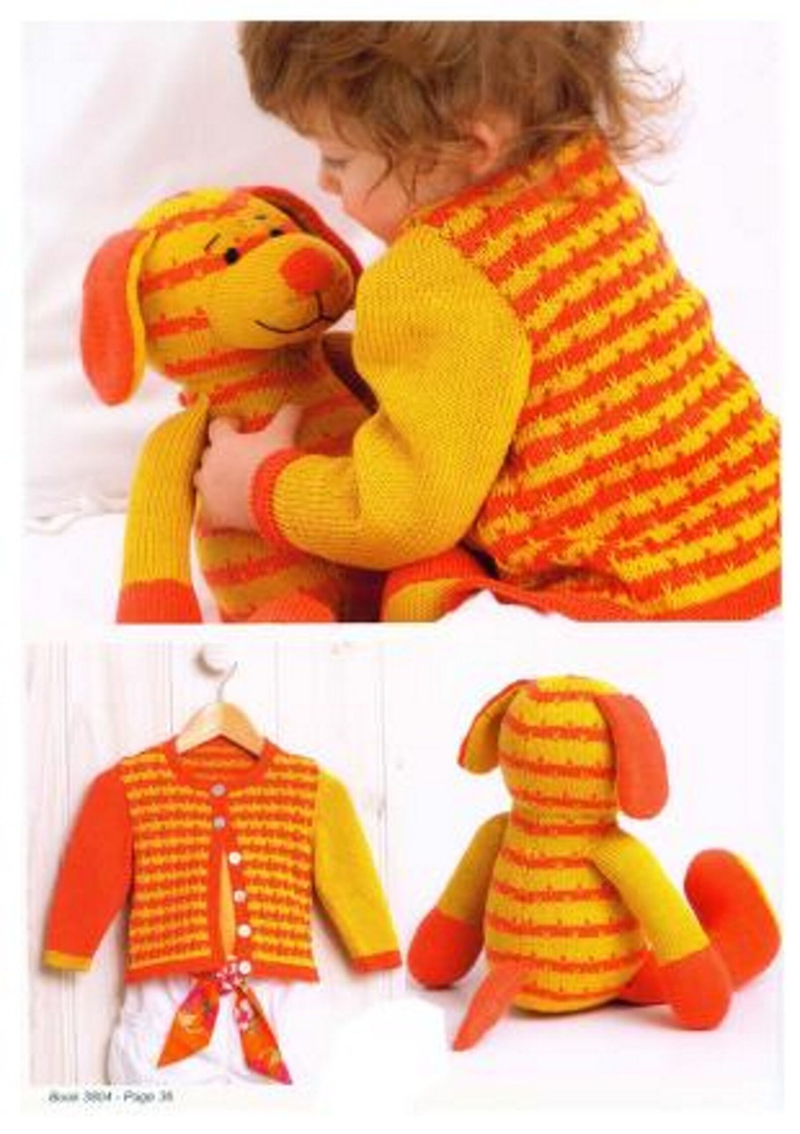 Patons Knitting Patterns 5 Sweaters With 5 Toys - Etsy