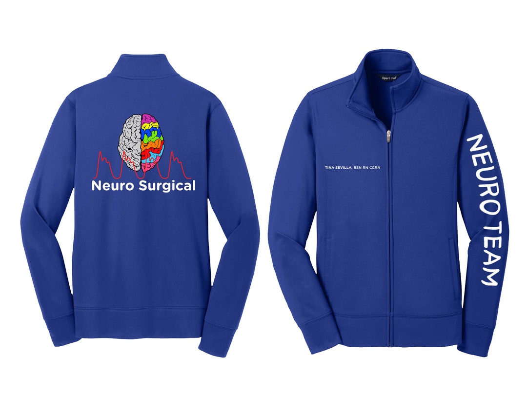 Neuro Surgical Embroidered Jacket Neuro Team Personalized Jacket - Etsy