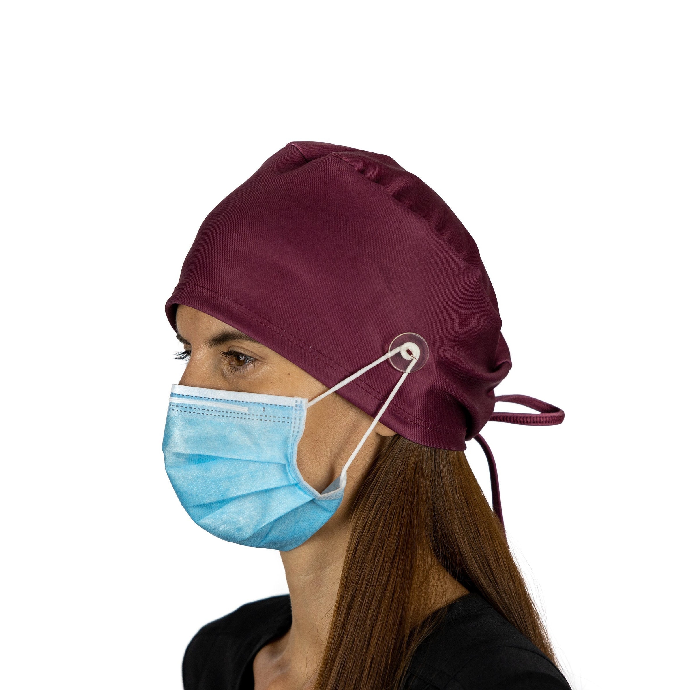 Solid Surgical Cap Women I Nurse Cap - Etsy