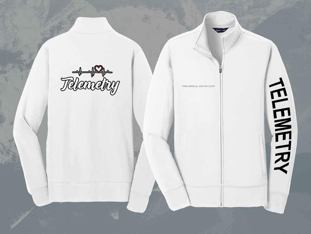 Telemetry Embroidered Jacket Telemetry Personalized Jacket - Etsy