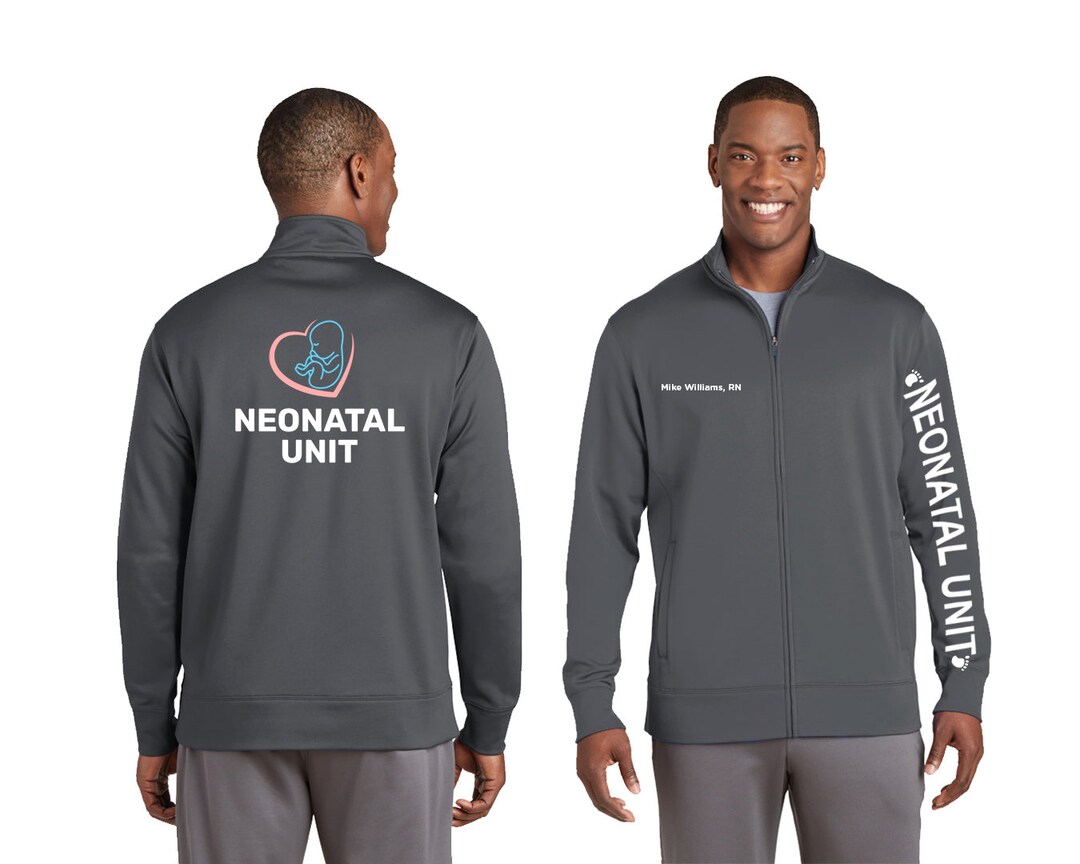 Men Embroidered Neonatal Unit Jacket NICU Personalized Jacket - Etsy