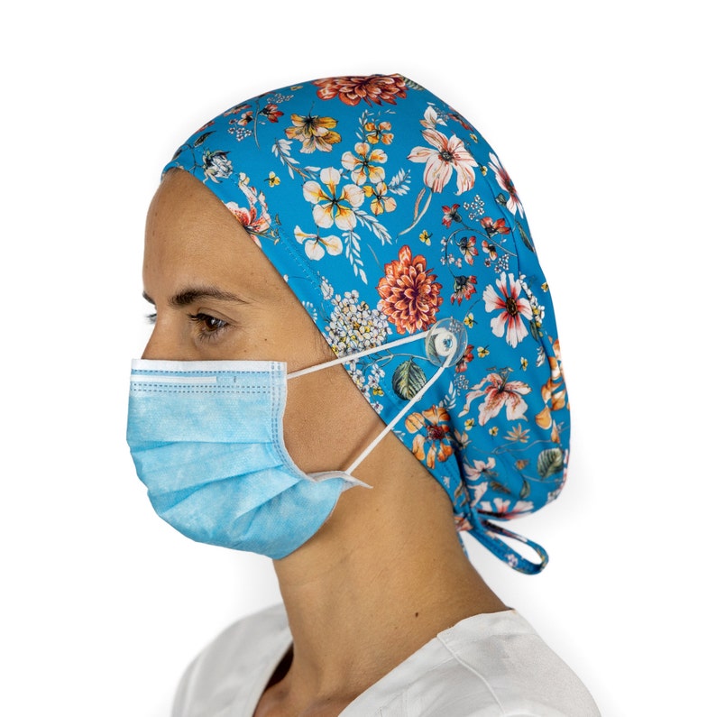 Print Surgical Cap Women I Nurse Cap - Etsy