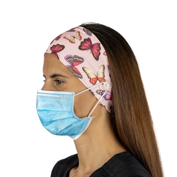 Button Headband - Etsy