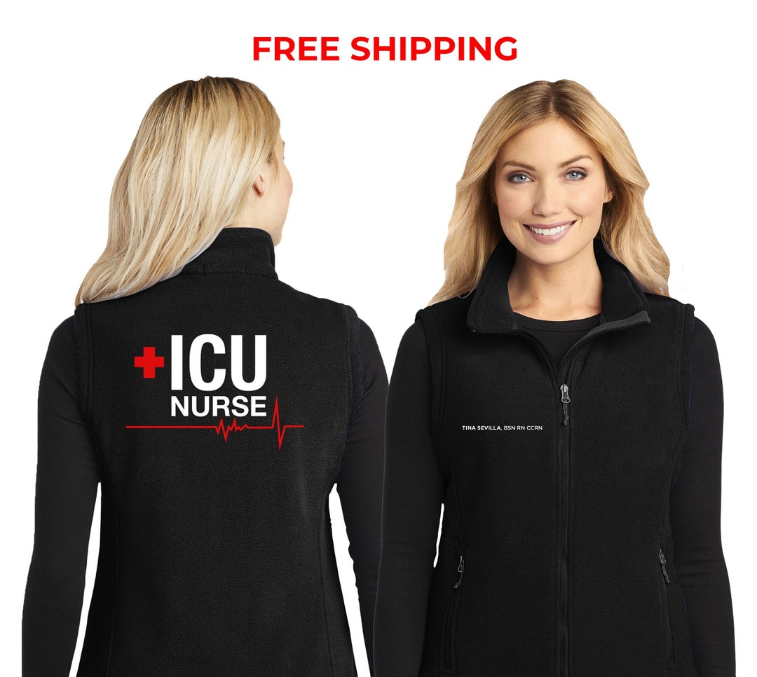 Intensive Nurse Jacket Vest - Etsy