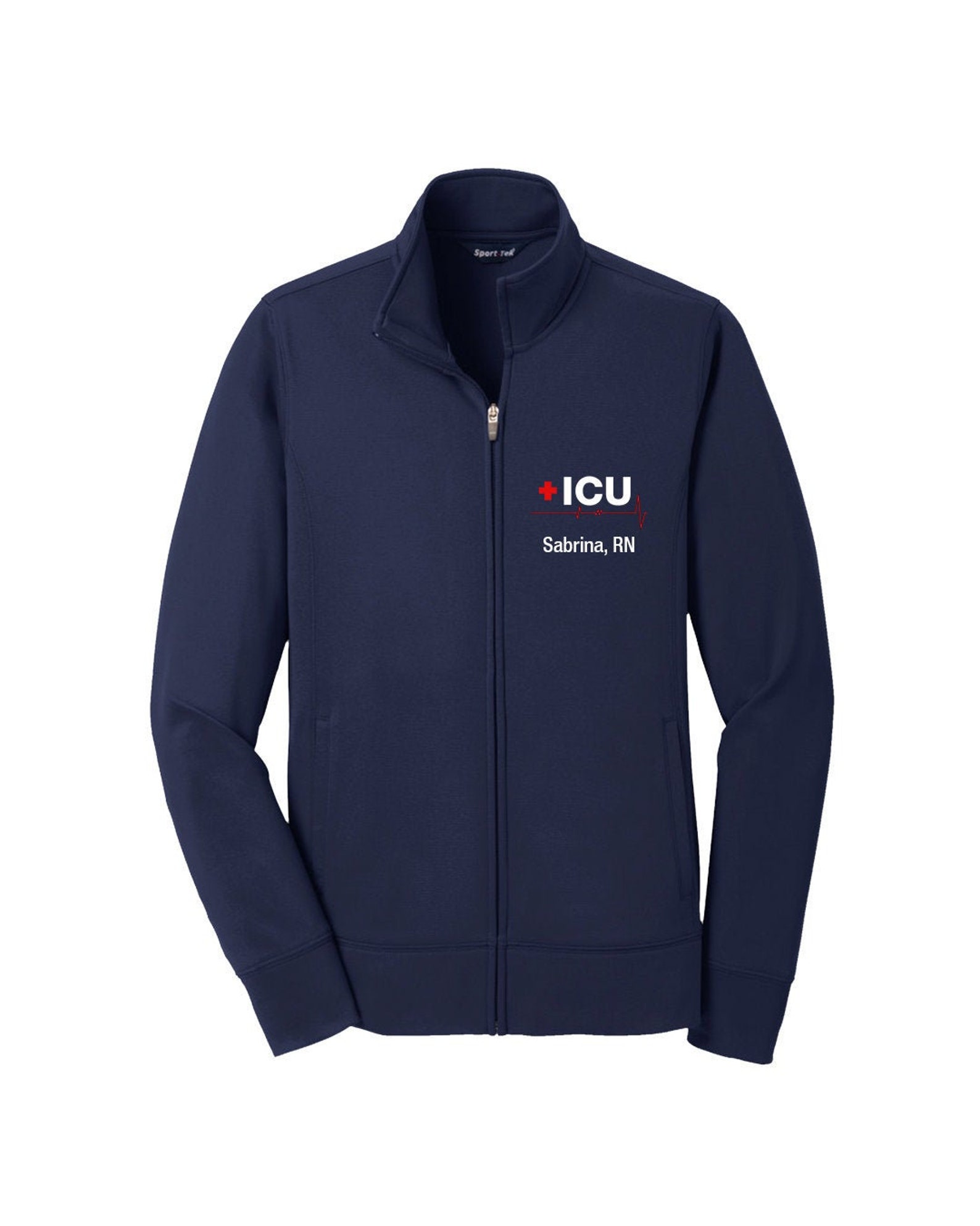 ICU Embroidered Jacket I ICU Personalized Jacket - Etsy