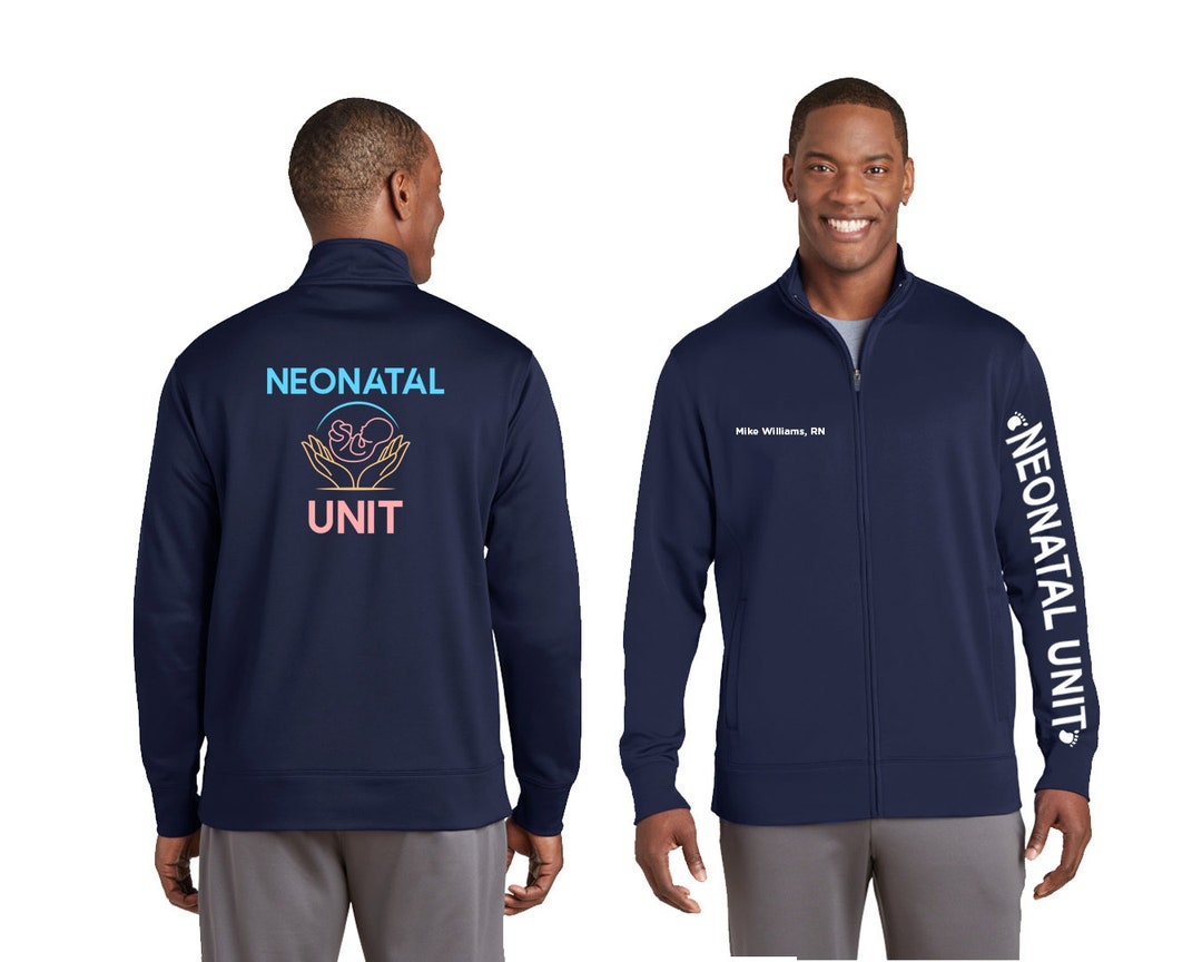 Men Embroidered Neonatal Unit Jacket NICU Personalized Jacket - Etsy