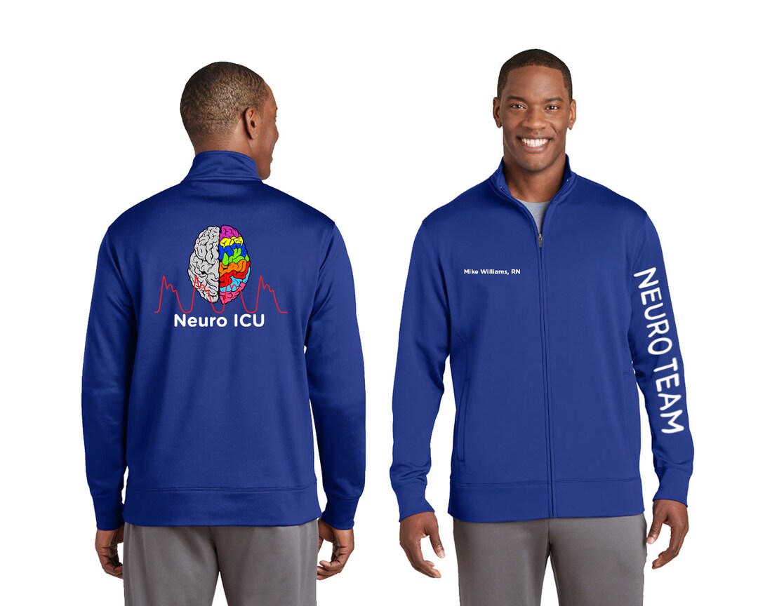 Men Neuro ICU Embroidered Jacket Neuro ICU Personalized Men Jacket - Etsy