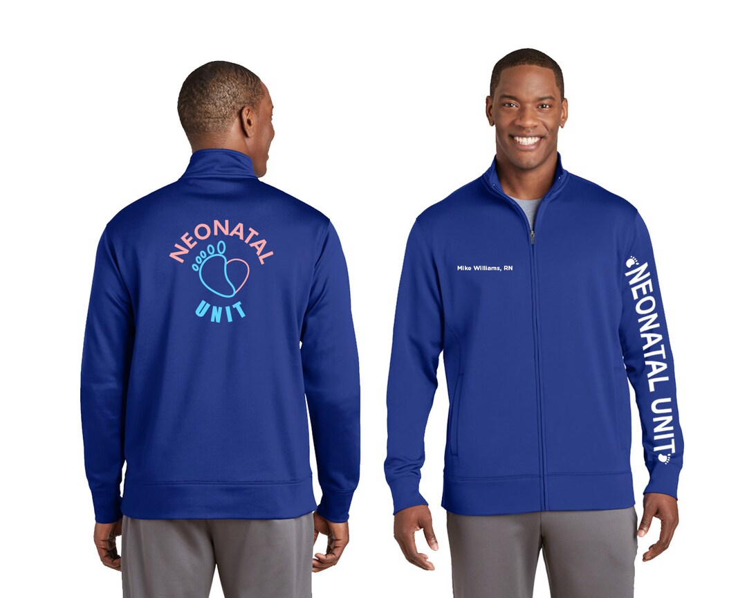 Men Embroidered Neonatal Unit Jacket NICU Personalized Jacket - Etsy