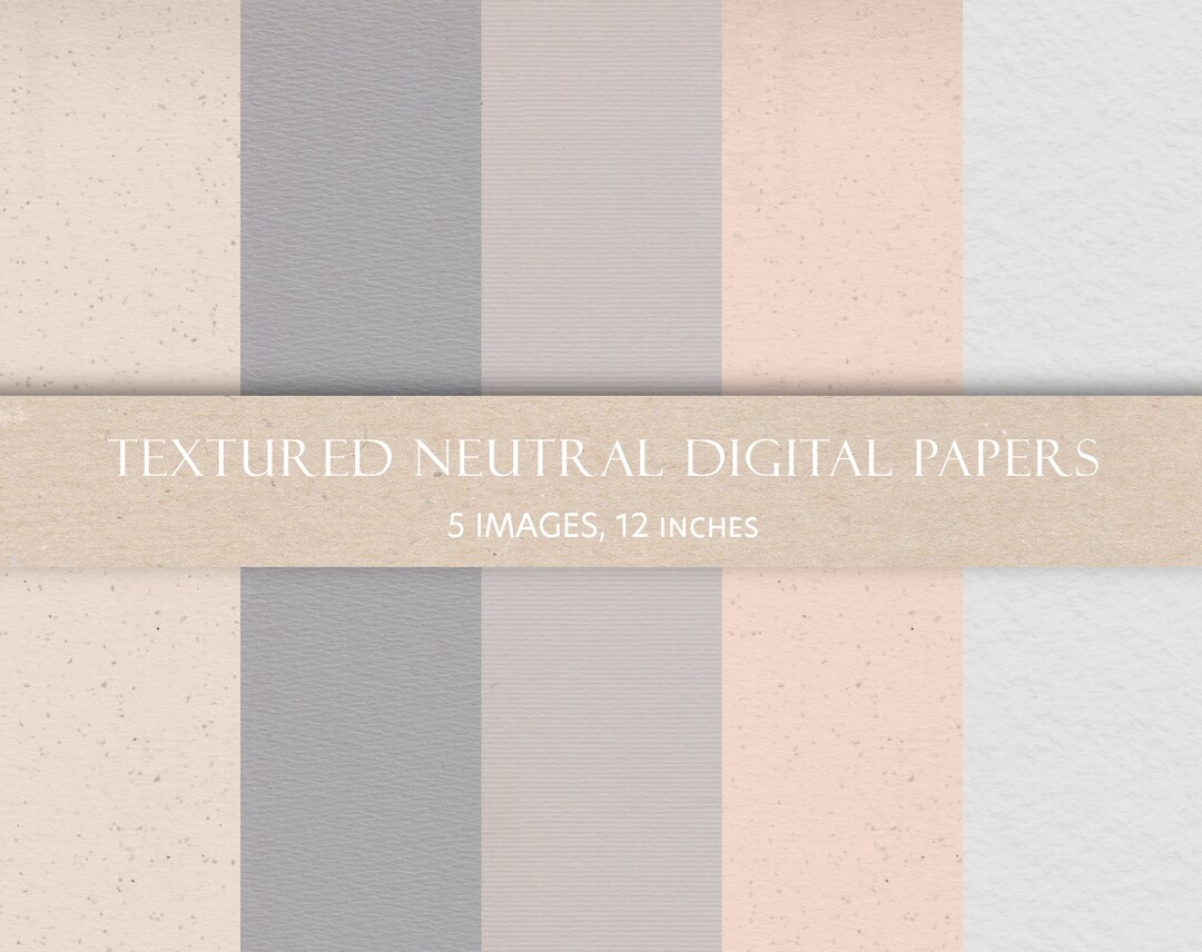 Textured Neutral Digital Paper, Paper Texture, Beige Background, Fine ...