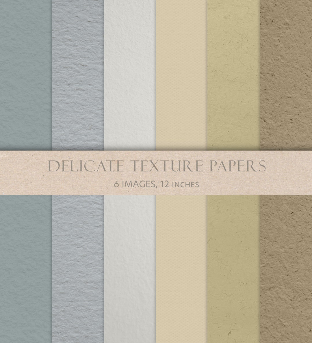 Delicate Paper Texture Pack, Fine Art Paper Textures, Watercolor Paper ...