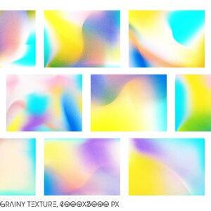 Experimental Gradients, Gradient Clipart, Gradient Digital Paper ...