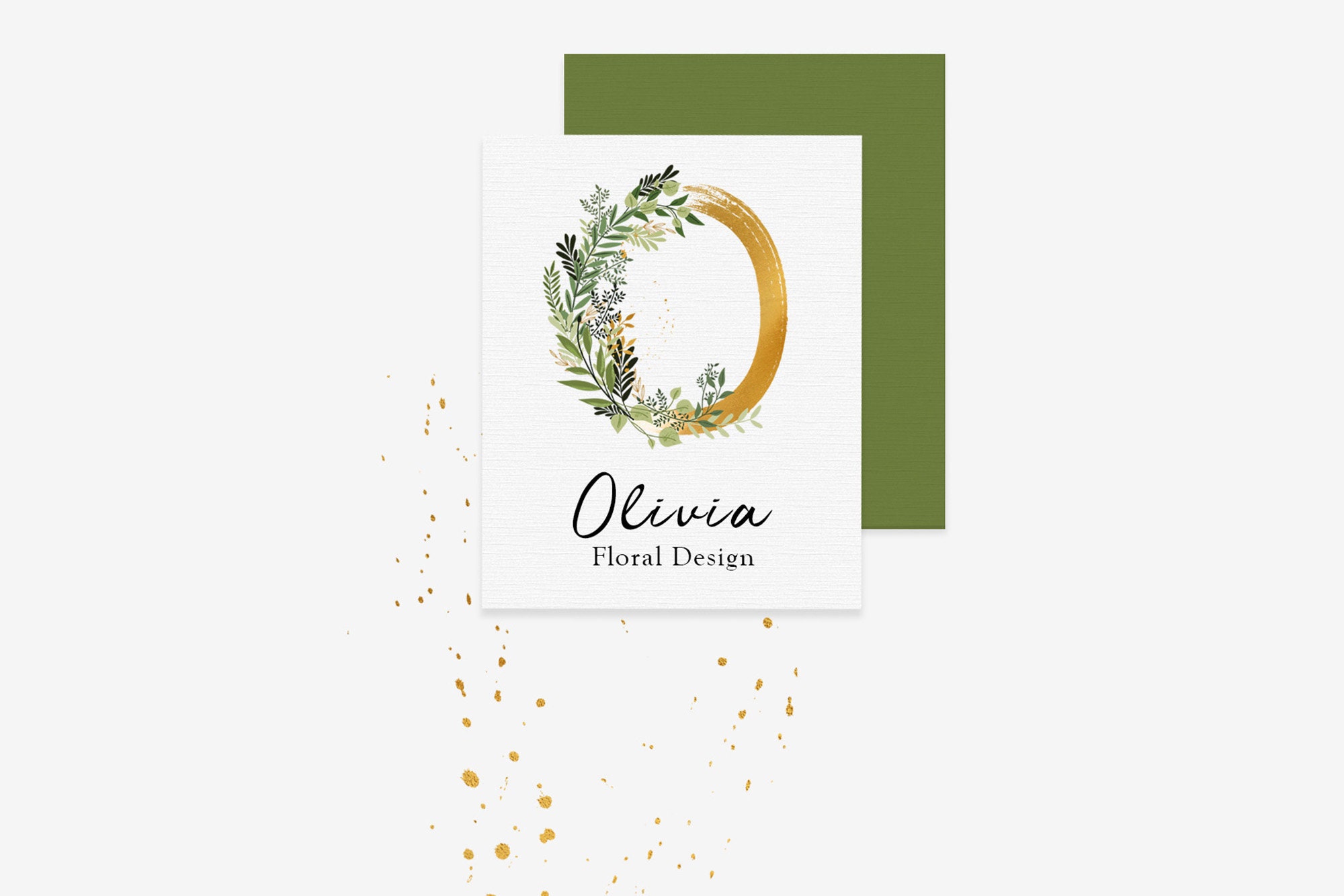 Greenery Alphabet Floral Letters Png Alphabet Clipart - Etsy