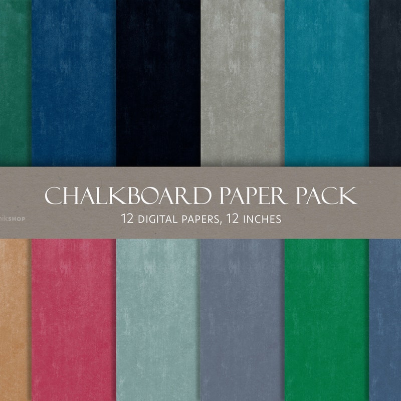 Colored Chalkboard - Etsy